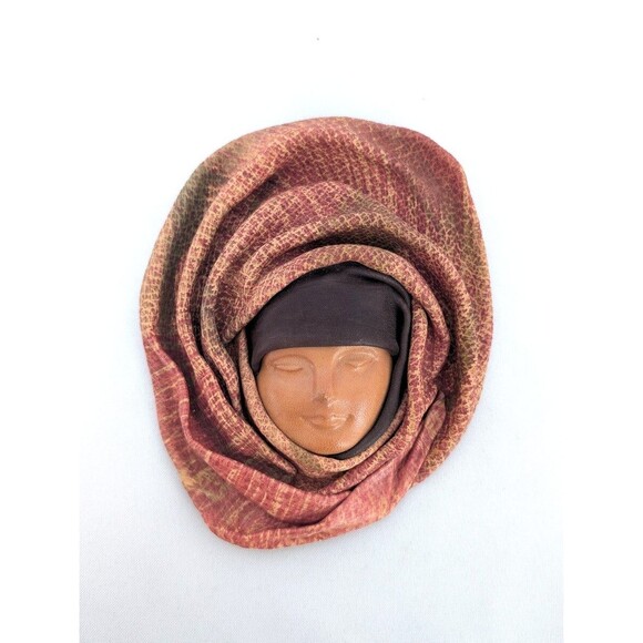 Unbranded | Accents | Vintage Genuine Leather Woman Face Mask ...